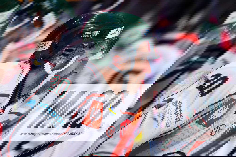 Frölundas Joel Lundqvist depresses after the ice hockey match in the CHL between Lulea and Frölunda