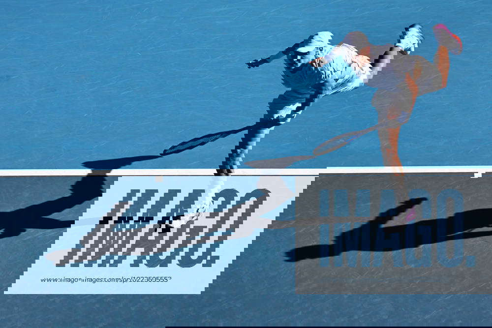 Jack Draper, GBR, during first round of 2023 Australian Open in Melbourne