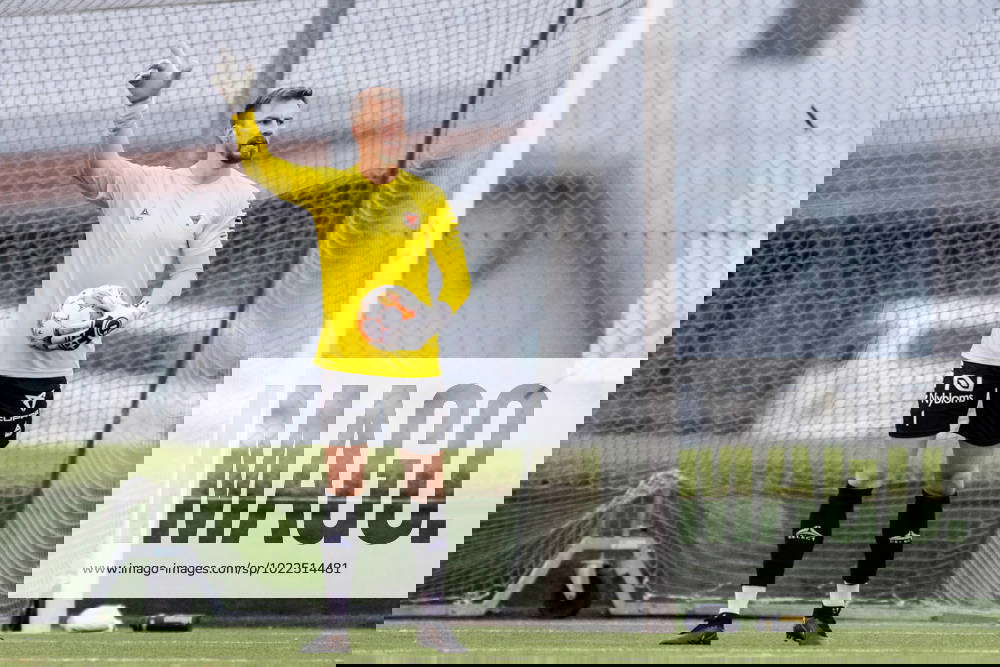 Kalmars goalkeeper Ricardo Friedrich during soccer in the training ...