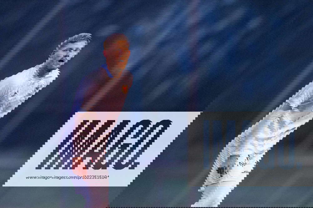 230118 Kalmars Lars Saetra during soccer in the training match between ...