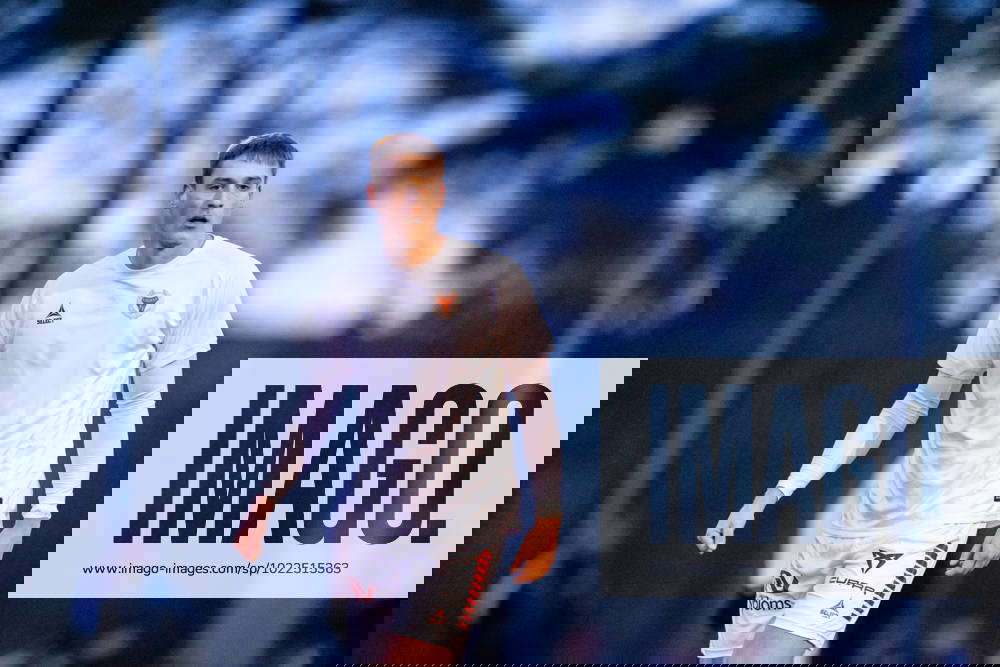 230118 Kalmars Mileta Rajovic during soccer in the training match ...