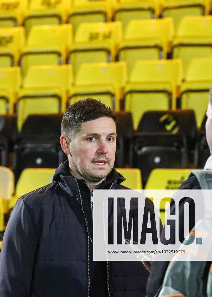 Livingston v Dundee United cinch Premiership Liam Fox Manager of Dundee ...