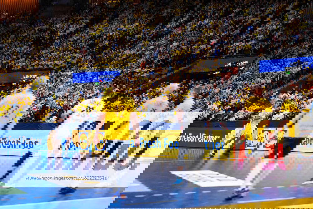 230118 Spectators in the stands during the 2023 IHF World Mens Handball ...