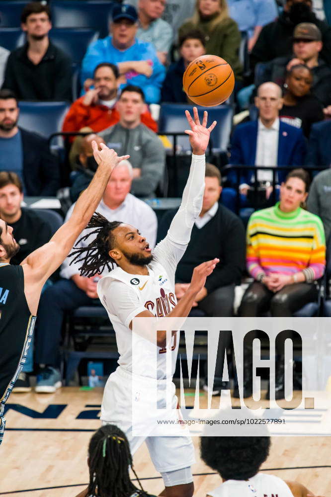 Cavs Point Guard Darius Garland during a NBA, Basketball Herren, USA ...