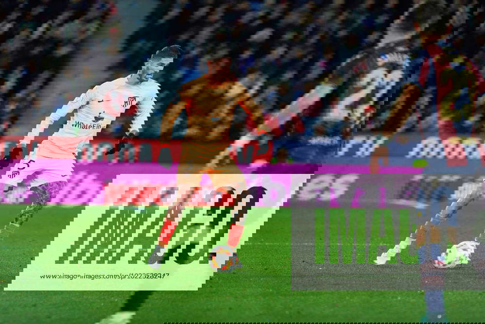 Valencia, Spain: Rodrigo Javier de Paul of Atletico de Madrid in action ...