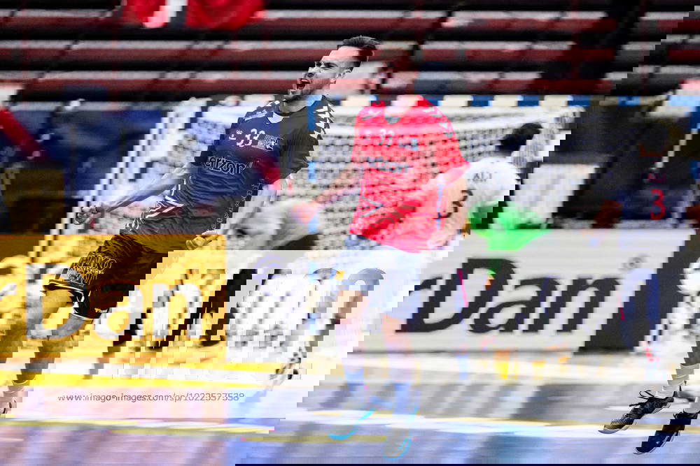 230119 Samuel Hoddersen of USA celebrates during the 2023 IHF World ...