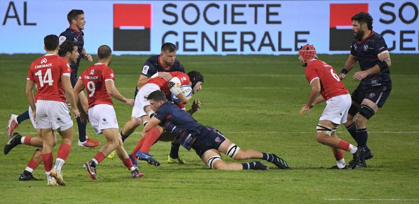 Rugby World Cup 2023 Final Qualifying Tournament USA vs Portugal during ...