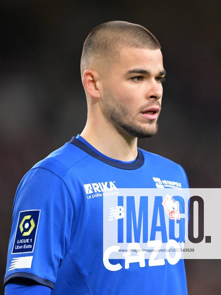 LILLE LOSC Lille goalkeeper Lucas Chevalier during the French Ligue 1 ...