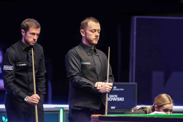 Snooker World Grand Prix Match Referee Proletina Velichkova during the ...