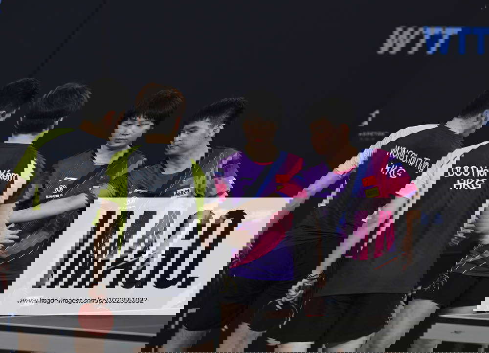 (230120) -- DOHA, Jan. 20, 2023 -- Kuai Man (2nd R) Lin Shidong (1st R ...