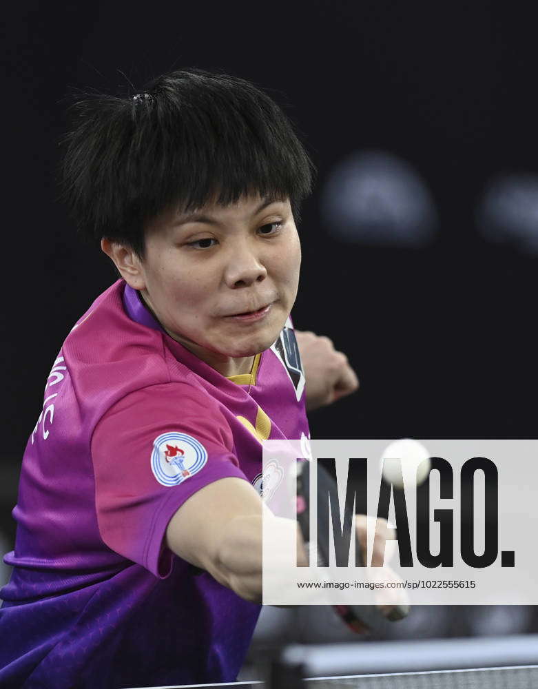 DOHA, Jan. 20, 2023 -- Cheng I-Ching of Chinese Taipei competes during ...