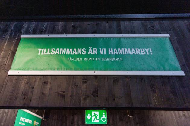 Hammarby IP ahead of a football practice match between Hammarby and ...
