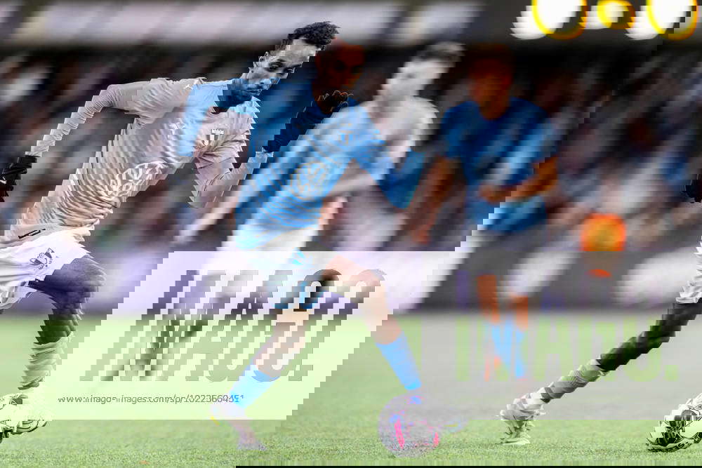 230120 Malmö FFs Taha Ali during the football practice match between Malmö FF and Randers on