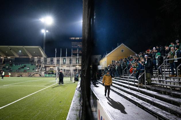 Hammarby IP ahead of a football practice match between Hammarby and ...