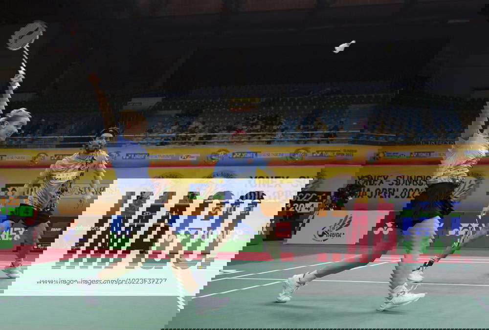 (230121) -- NEW DELHI, Jan. 21, 2023 -- Mathias Christiansen Alexandra ...