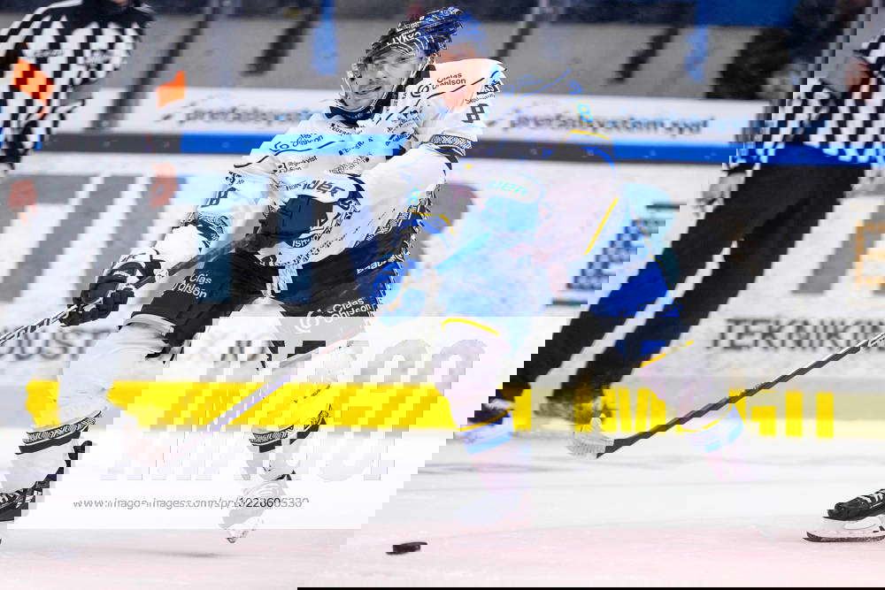 230121 Leksands Matt Caito during the ice hockey match in the SHL ...