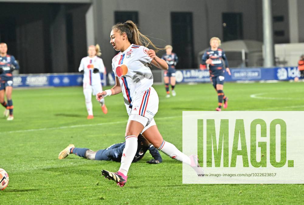 Selma Bacha FOOTBALL: Olympique Lyonnais vs Montpellier Herault Club ...