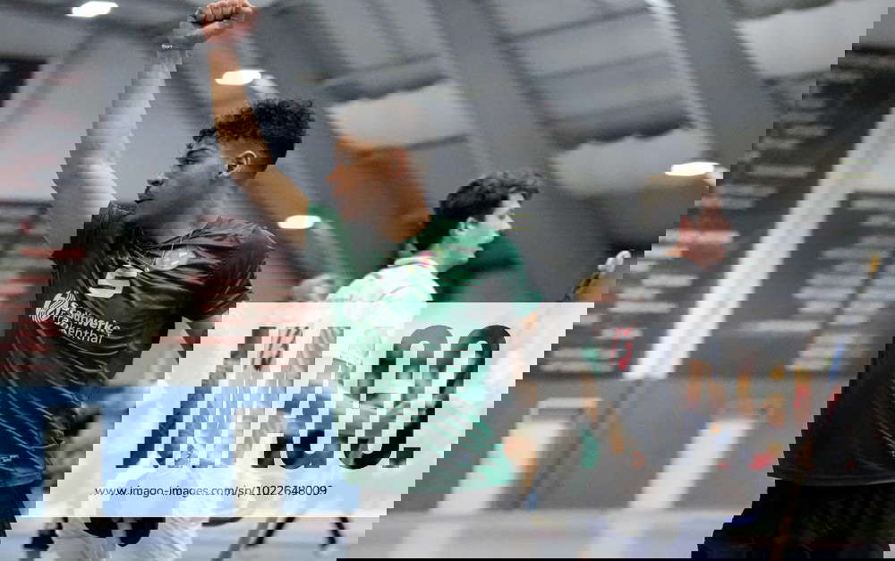 Alexander Cunningham TGF, 5 , player of TG Frankenthal, cheers about ...