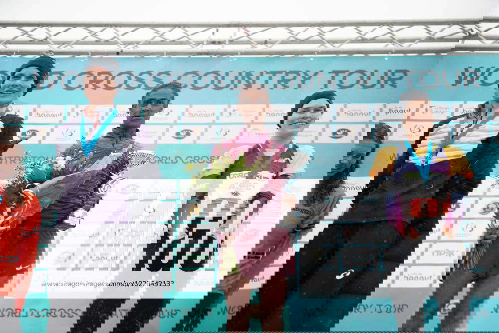 L-R, Sweden Sarah Lahti, winner Erithrea Rahel Daniel and Britain Megan ...