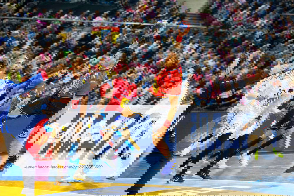 Handball, WM, Frankreich - Spanien SERDIO GUNTIN Abel (Espagne - Spain ...