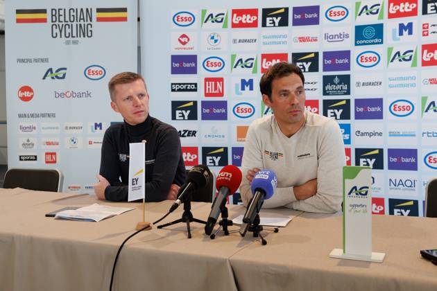 Belgian Cycling technical director Frederik Broché, BMW Le Couter ...