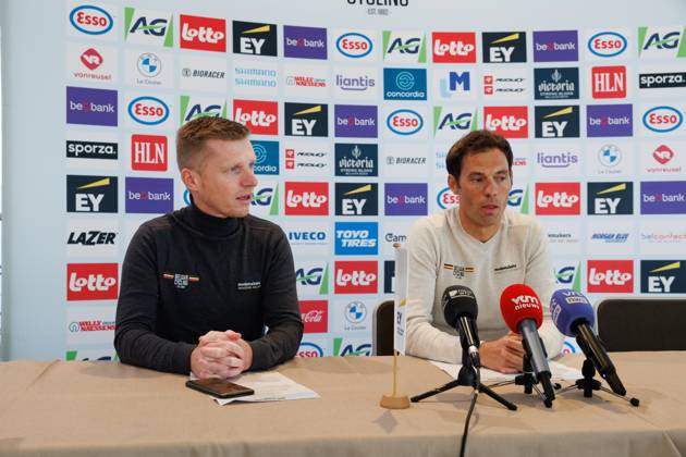 Belgian Cycling technical director Frederik Broché, BMW Le Couter ...