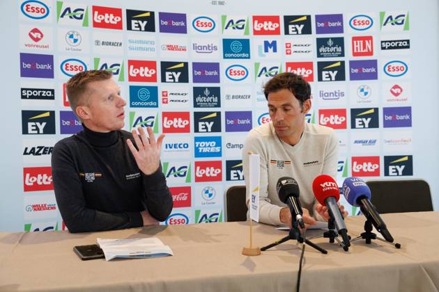 Belgian Cycling technical director Frederik Broché, BMW Le Couter ...