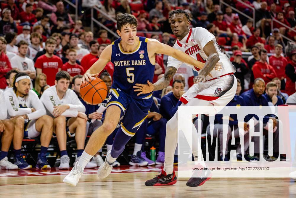 January 24, 2023: Notre Dame Fighting Irish guard Cormac Ryan (5 ...