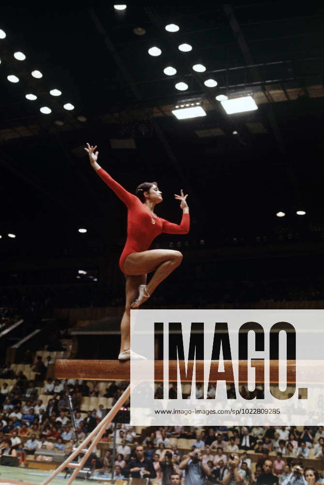 August 11-14, 1970. Moscow, USSR. Olympic champion in gymnastics ...