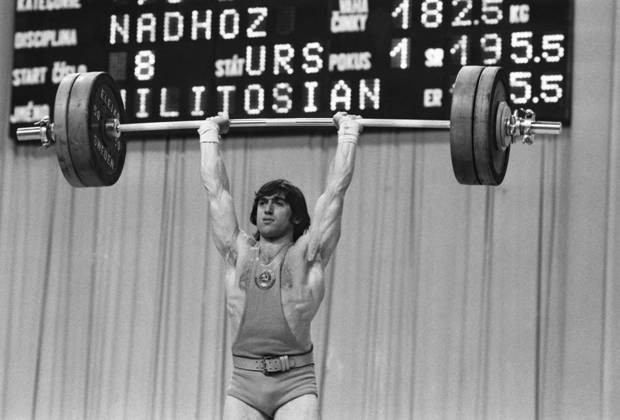 Havirov, Czechoslovak Socialist Republic. Soviet weighlifter Vasily ...