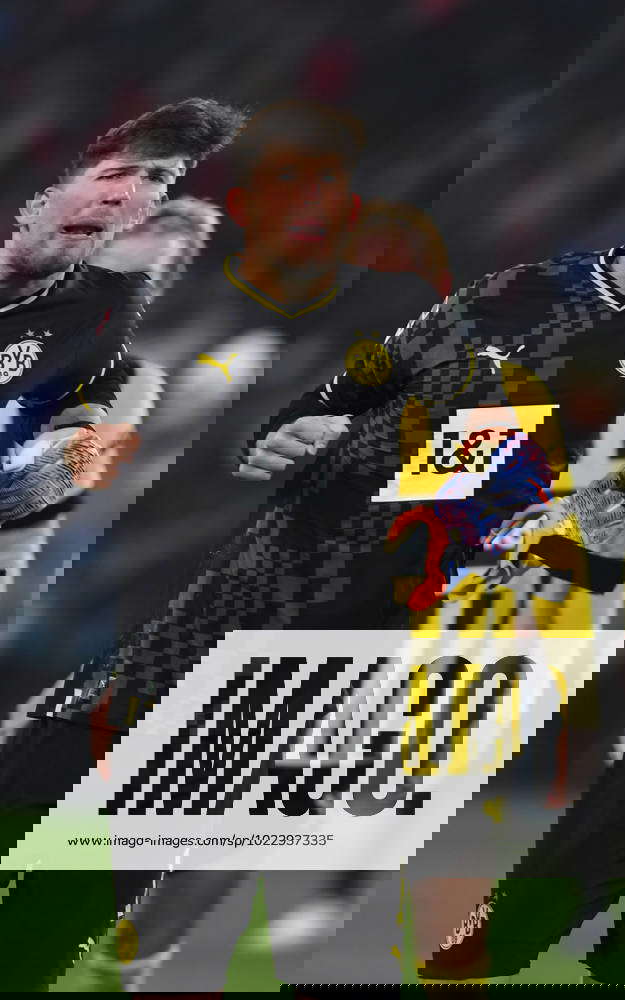 Gregor Kobel taking pictures at the soccer Bundesliga match Mainz 05 ...