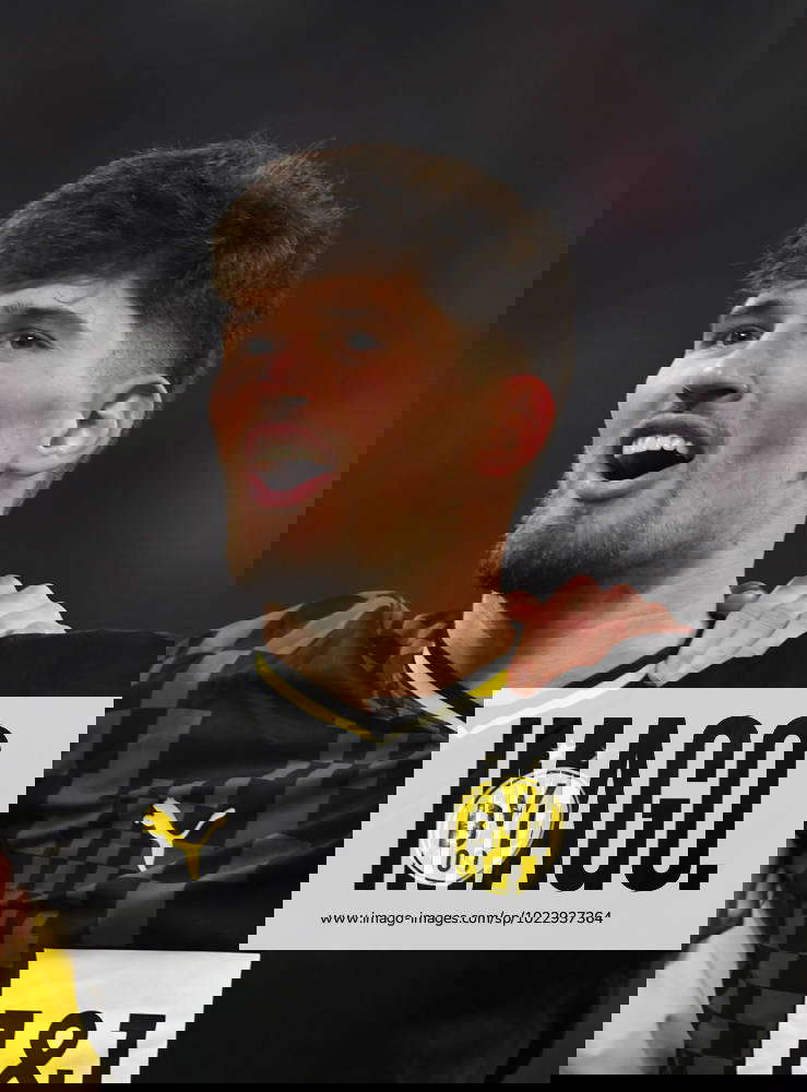 Gregor Kobel taking pictures at the soccer Bundesliga match Mainz 05 ...