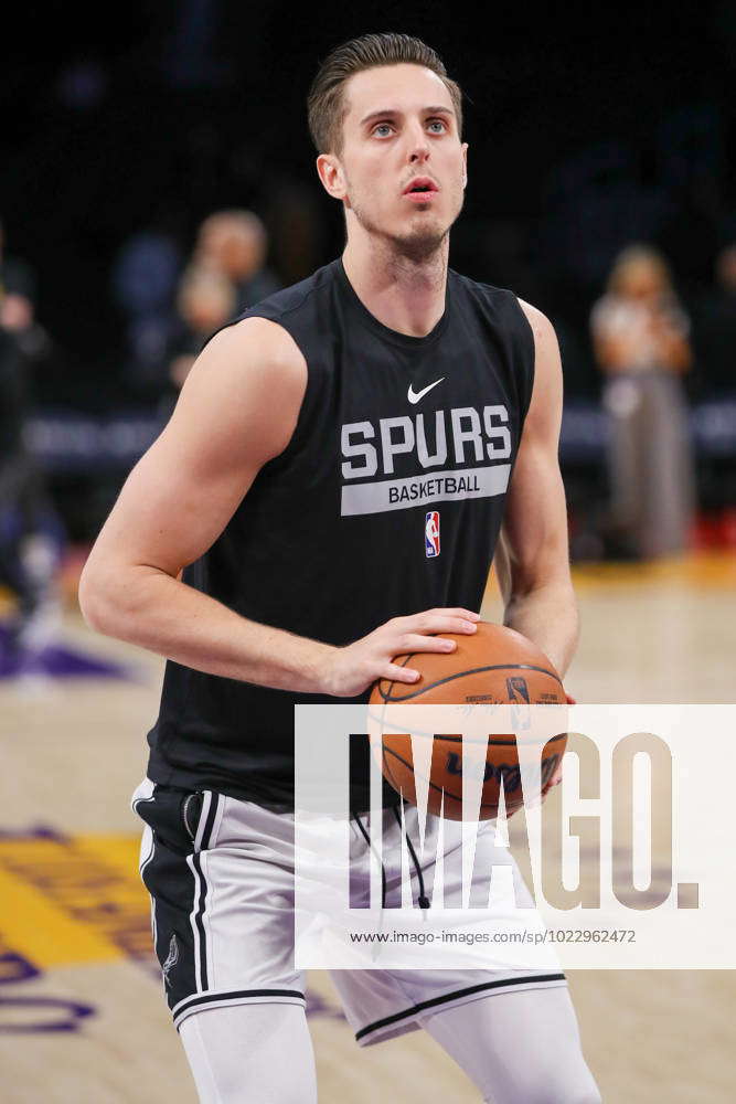 LOS ANGELES, CA - JANUARY 25:San Antonio Spurs forward Zach Collins ...