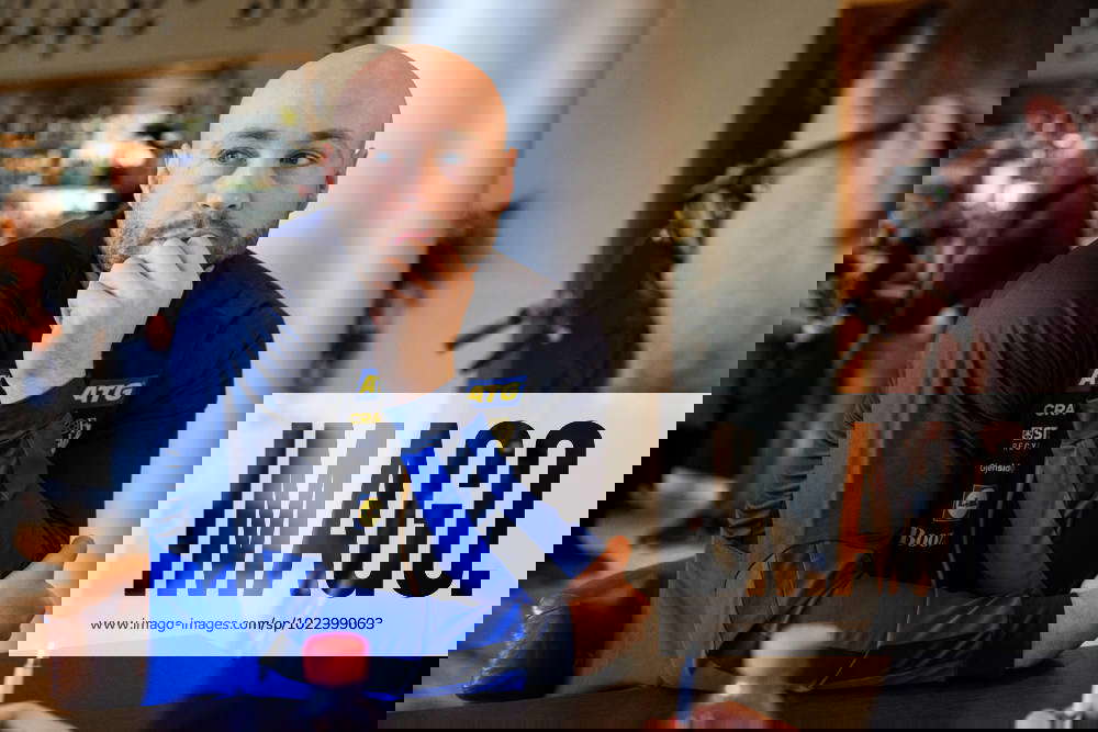 Oscar Bergendahl of Sweden of Sweden at a press event on in Stockholm ...