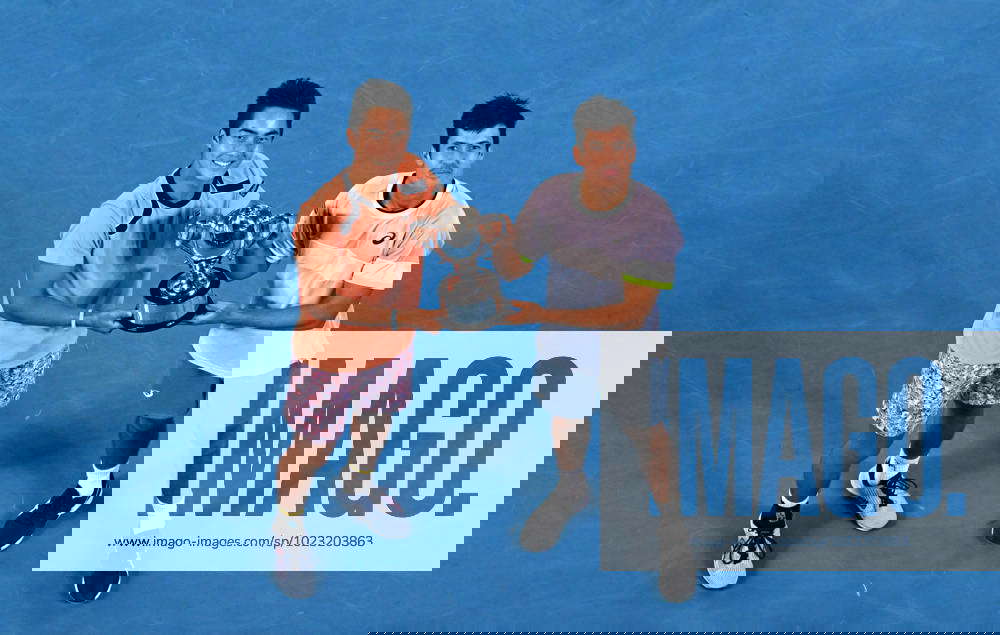 TENNIS AUSTRALIAN OPEN, Australians Rinky Hijikata (left) and Jason ...