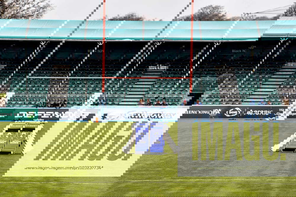 The StoneX Stadium ready for the Gallagher Premiership Rugby match ...