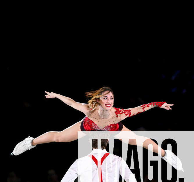Sara CONTI & Niccolo MACII (ITA), during Exhibition Gala, at the ISU ...