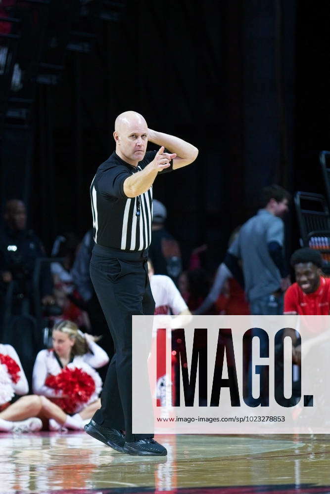 January 29, 2023, Normal, Illinois, USA: Referee KIPP KISSINGER calls ...