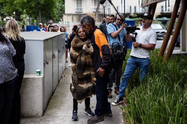 VERONICA NELSON INQUEST, Veronica Nelson?s partner Percy Lovett arrives ...