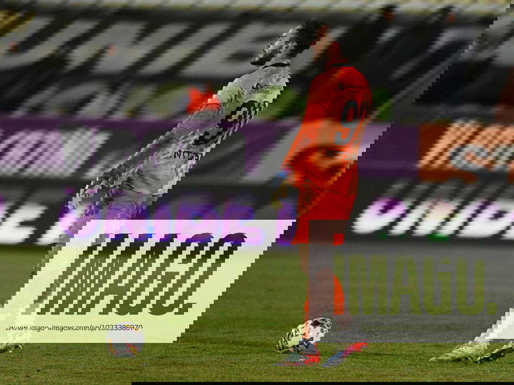 Razvan Sergiu Sava reacts to the football match between FC Voluntari ...