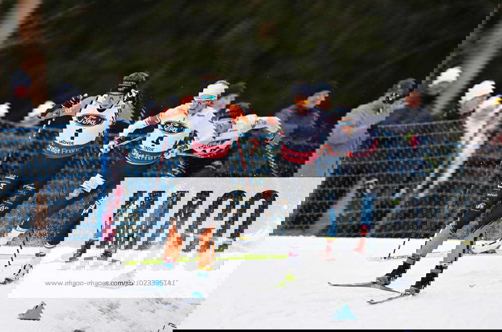 SKÖVDE 20230131 Moa Ilar and Märta Rosenberg in quarter-final 1 during ...