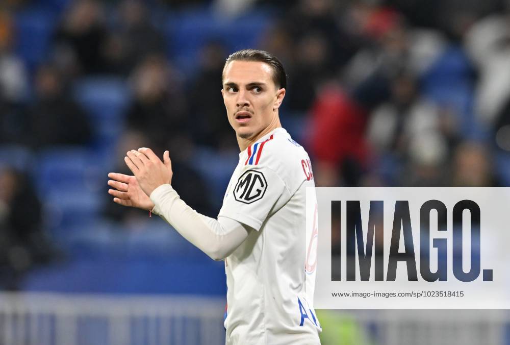 Maxence Caqueret (lyon) FOOTBALL: Olympique Lyonnais vs Stade Brestois ...
