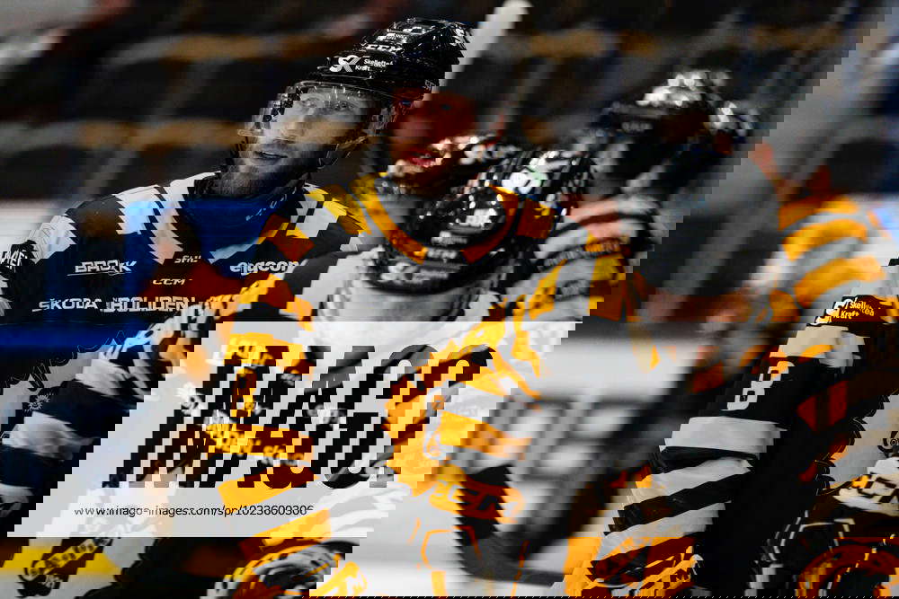 230202 Skellefteas Petter Granberg during the SHL ice hockey match between Skelleftea and