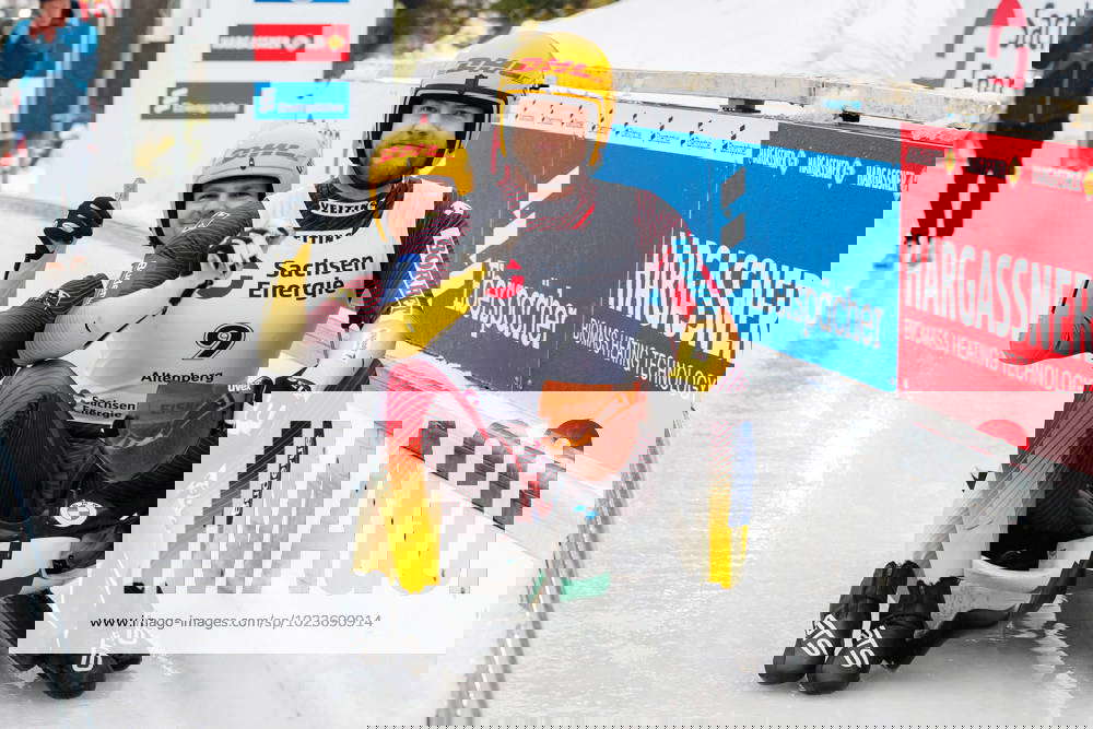 Robin Geueke with David Gamm GER, Germany , 2 3 2023, Altenberg Germany ...