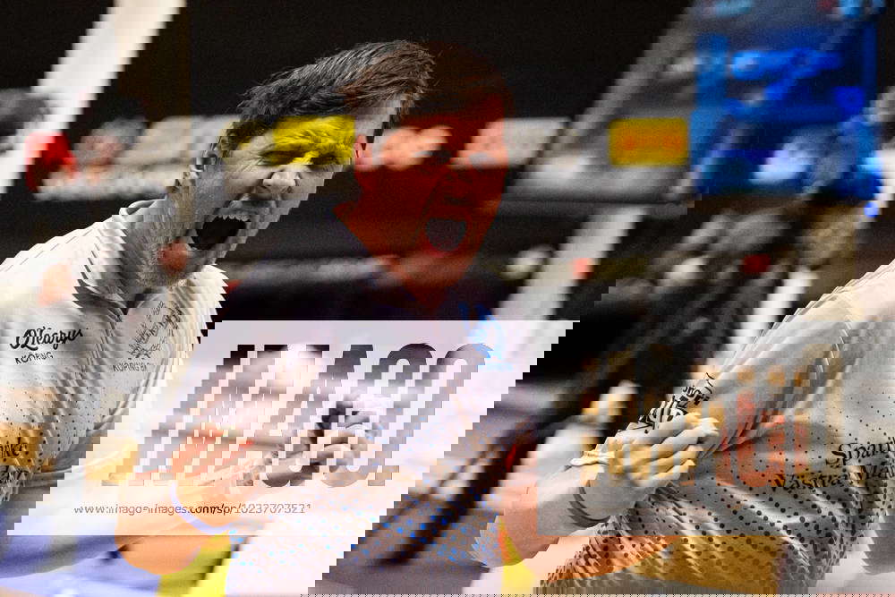 IKW Köping BK Tony Eklund celebrates during the bowling final between ...