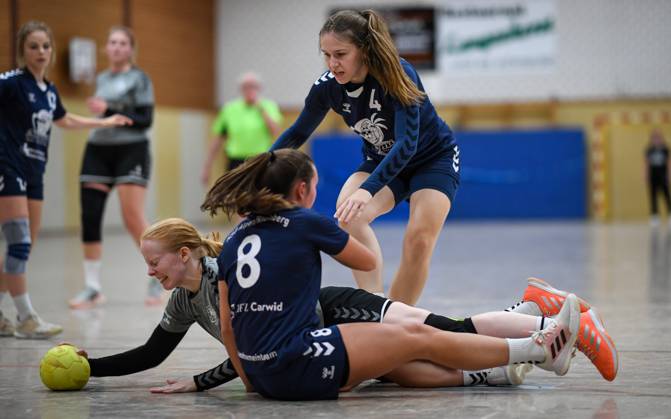 handball, Season 2022 23, cup, quarterfinals, 15 10 2022, Women, HSG ...