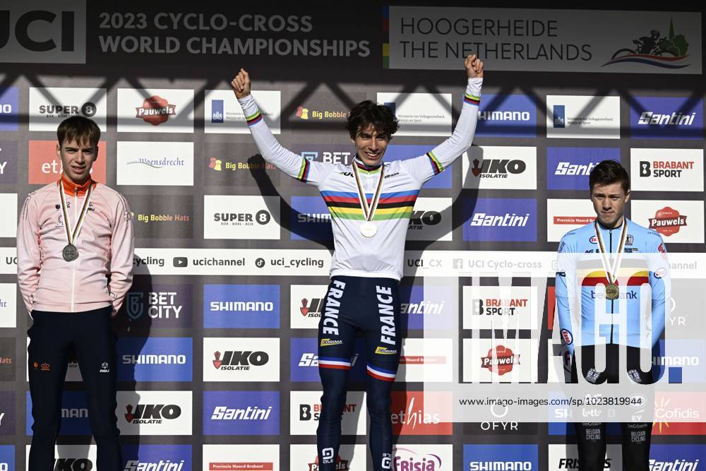 HOOGERHEIDE, THE NETHERLANDS - FEBRUARY 05 : REMIJN Senna, BISIAUX Leo ...