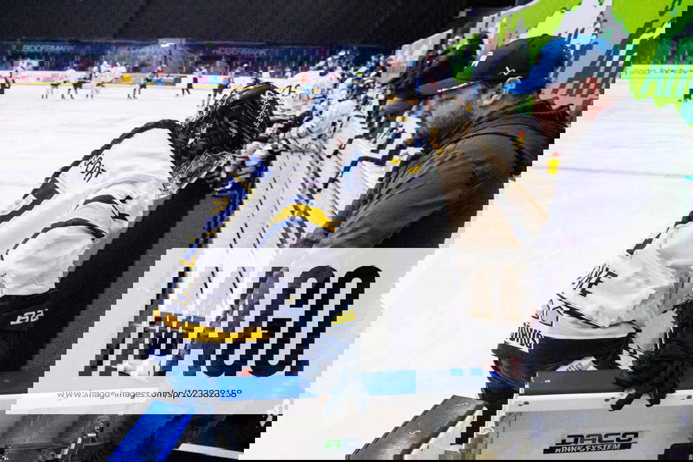 HV71s Danielle Stone is in pain during the SDHL ice hockey match between Djurgarden and HV71 on in