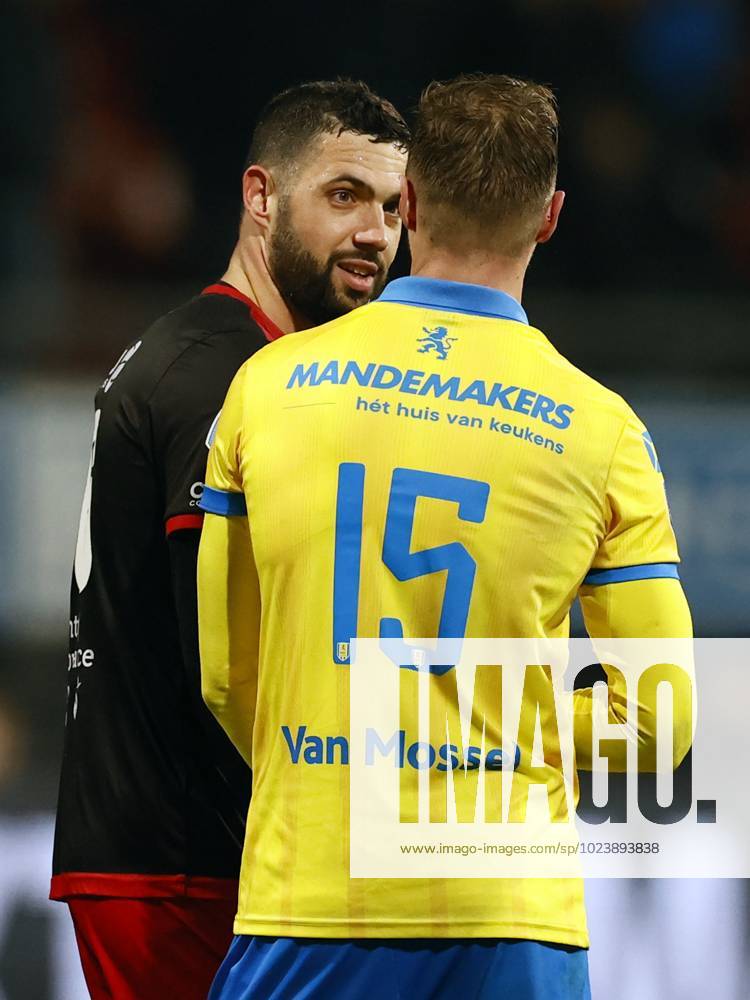 ROTTERDAM lr Sven Nieuwpoort or sbv Excelsior, Lars Nieuwpoort or RKC Waalwijk during the Dutch