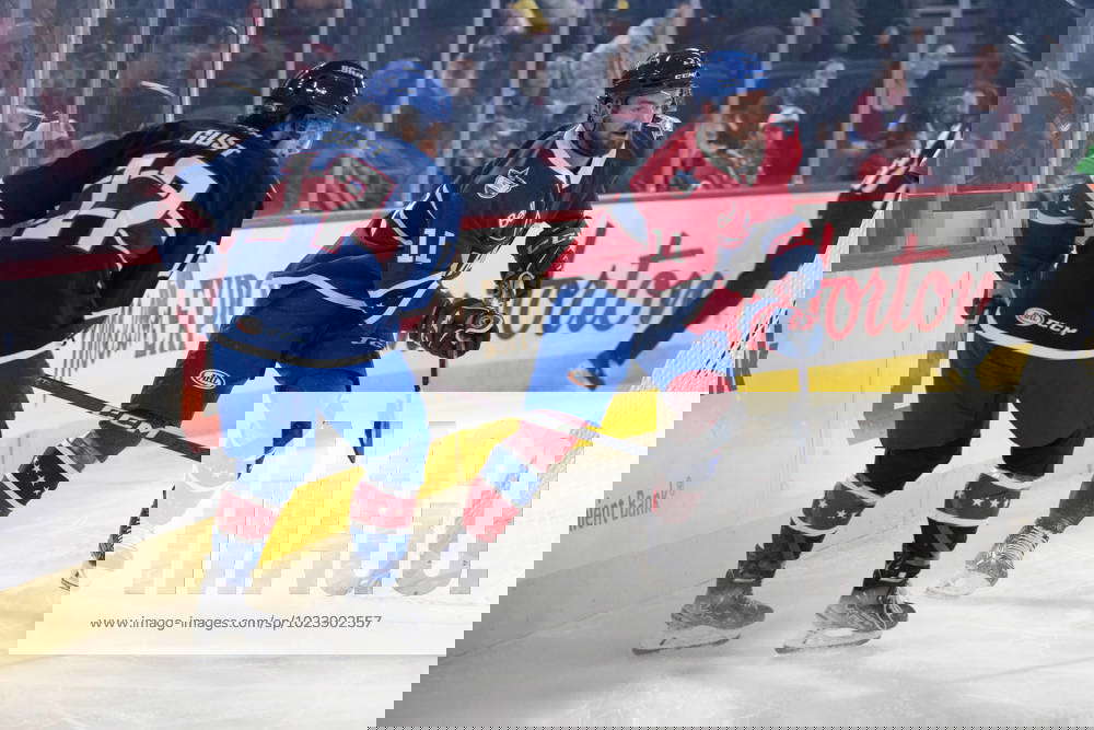 LAVAL, QC - FEBRUARY 06: David Gust (17) of the Central Division ...